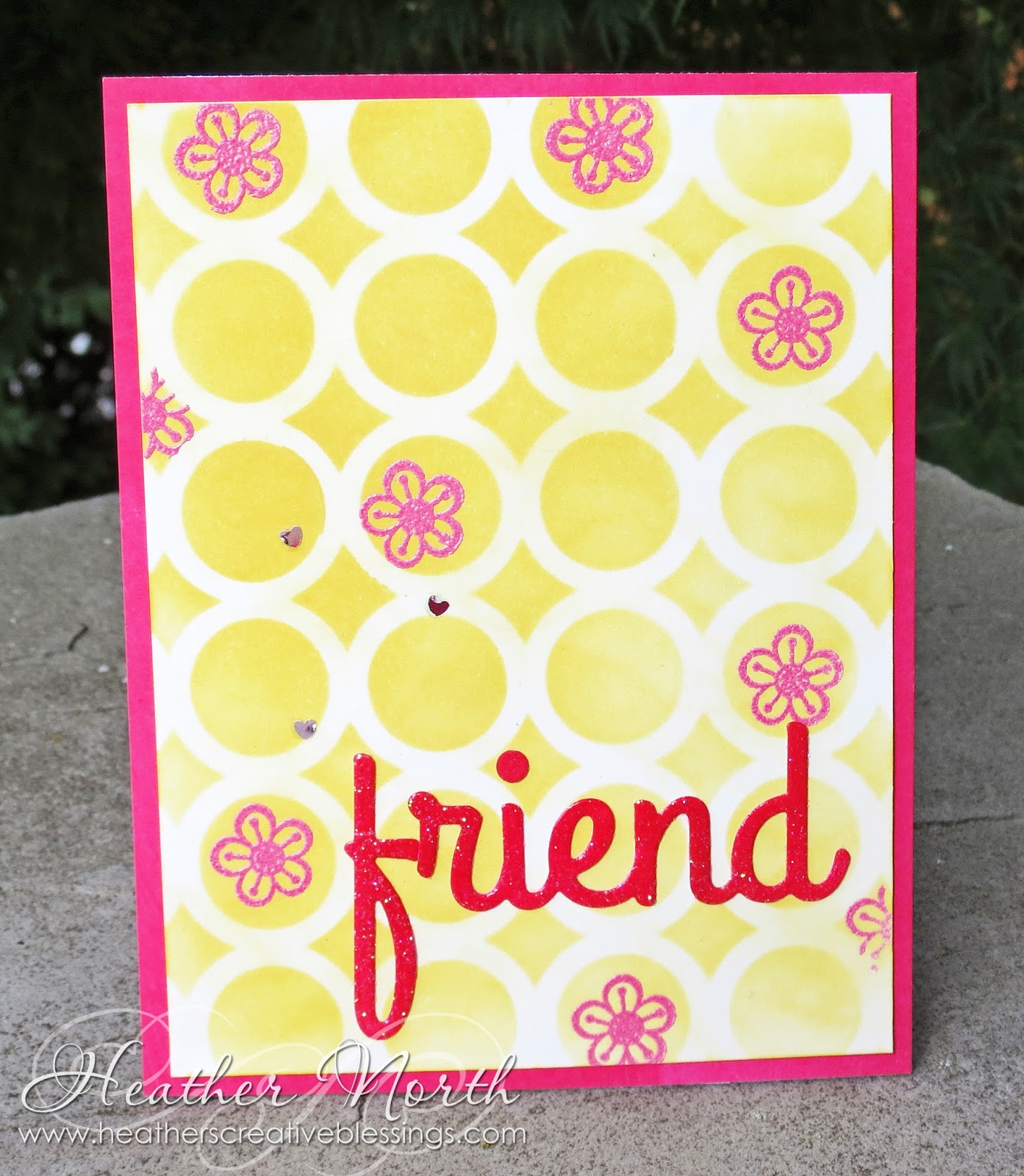 Creative Blessings: Flower Friend ~Stamp of Approval ~ Video