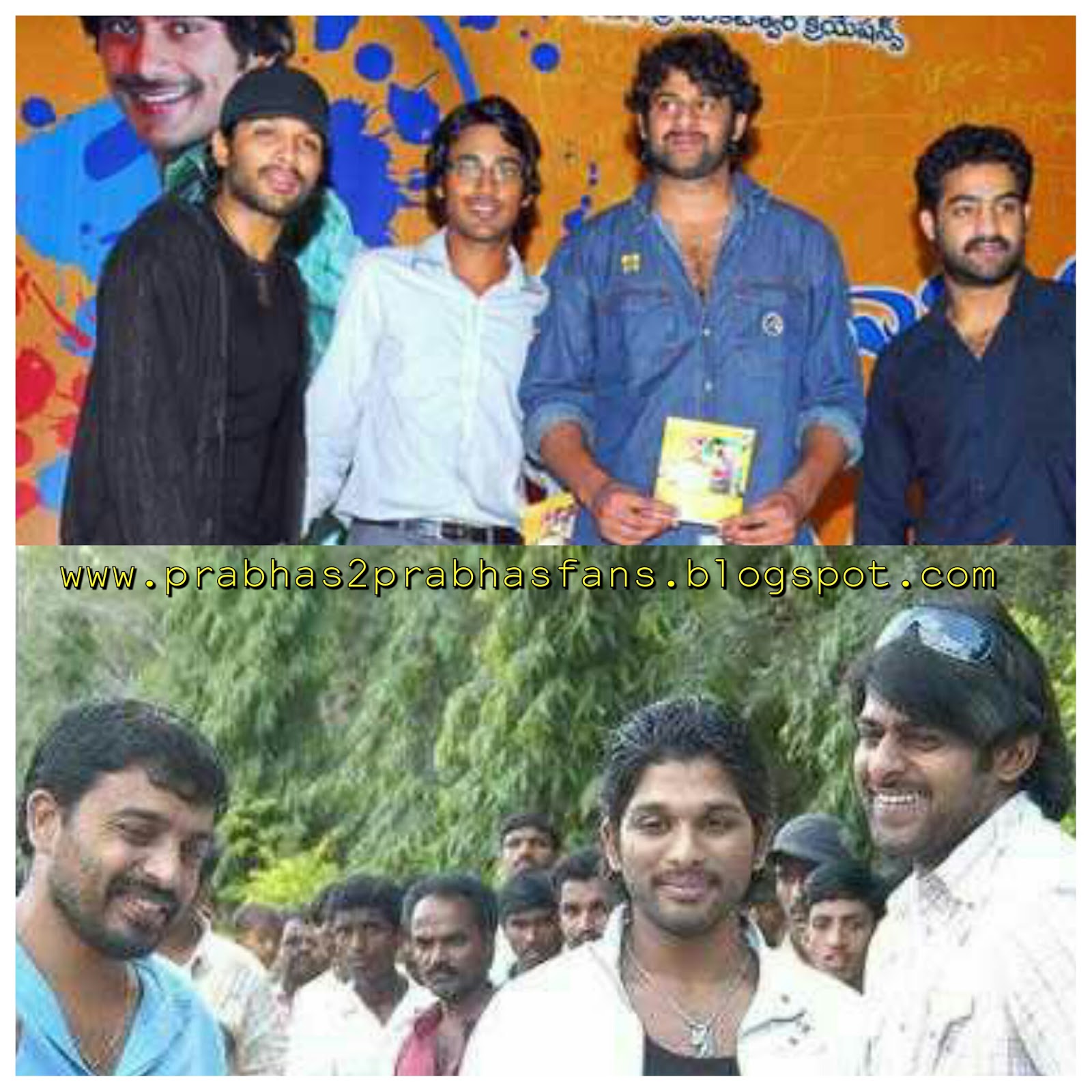 Prabhas 2 PrabhasFans: These 20 Photos Show Prabhas and Allu Arjun ...