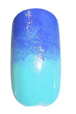 Just Tis Ems: Tutorial: Nail Art - Sponge Gradient meets Splatter