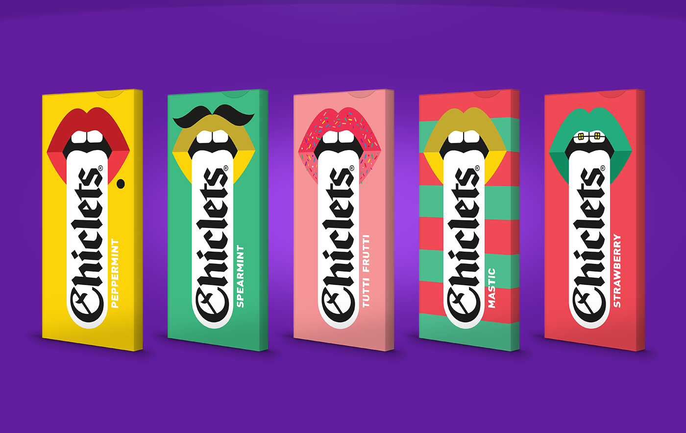 Chiclets on Packaging of the World - Creative Package Design Gallery