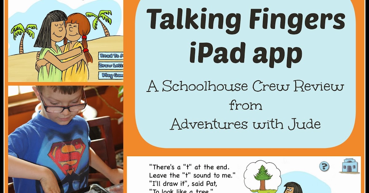 Adventures with Jude: Talking Shapes iPad app (A Schoolhouse Crew Review)