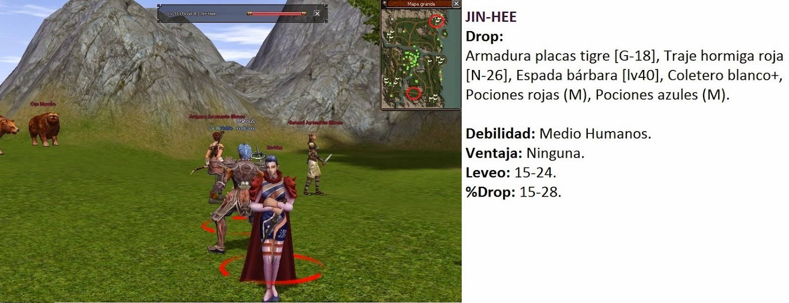 Guía Metin2.es-TJ : Mobs ordenados por nivel-12