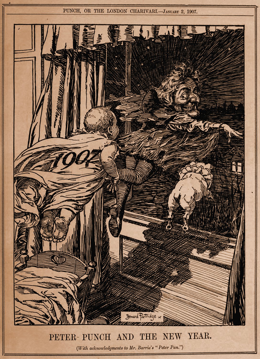 Yesterday’s Papers: Peter Punch and the New Year