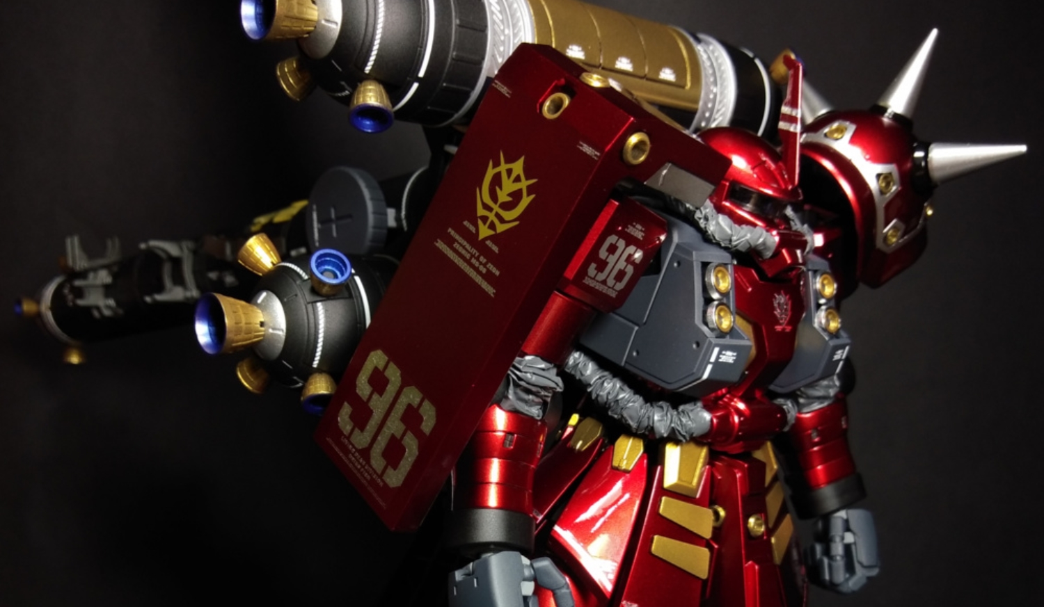 Painted Build: MG 1/100 Psycho Zaku [Gundam Thunderbolt] Ver. Ka "Bleed ...