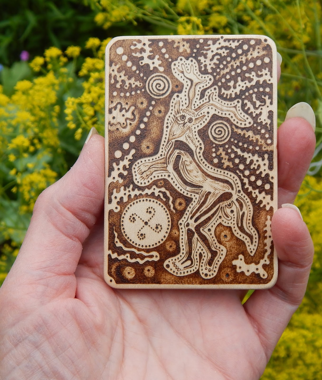 ENCHANTED-ART - Pyrography and Illustration: Sycamore Wood Pyro -Art ...