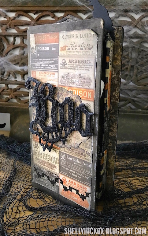 Stamptramp: Something Wicked Halloween Shadow Box