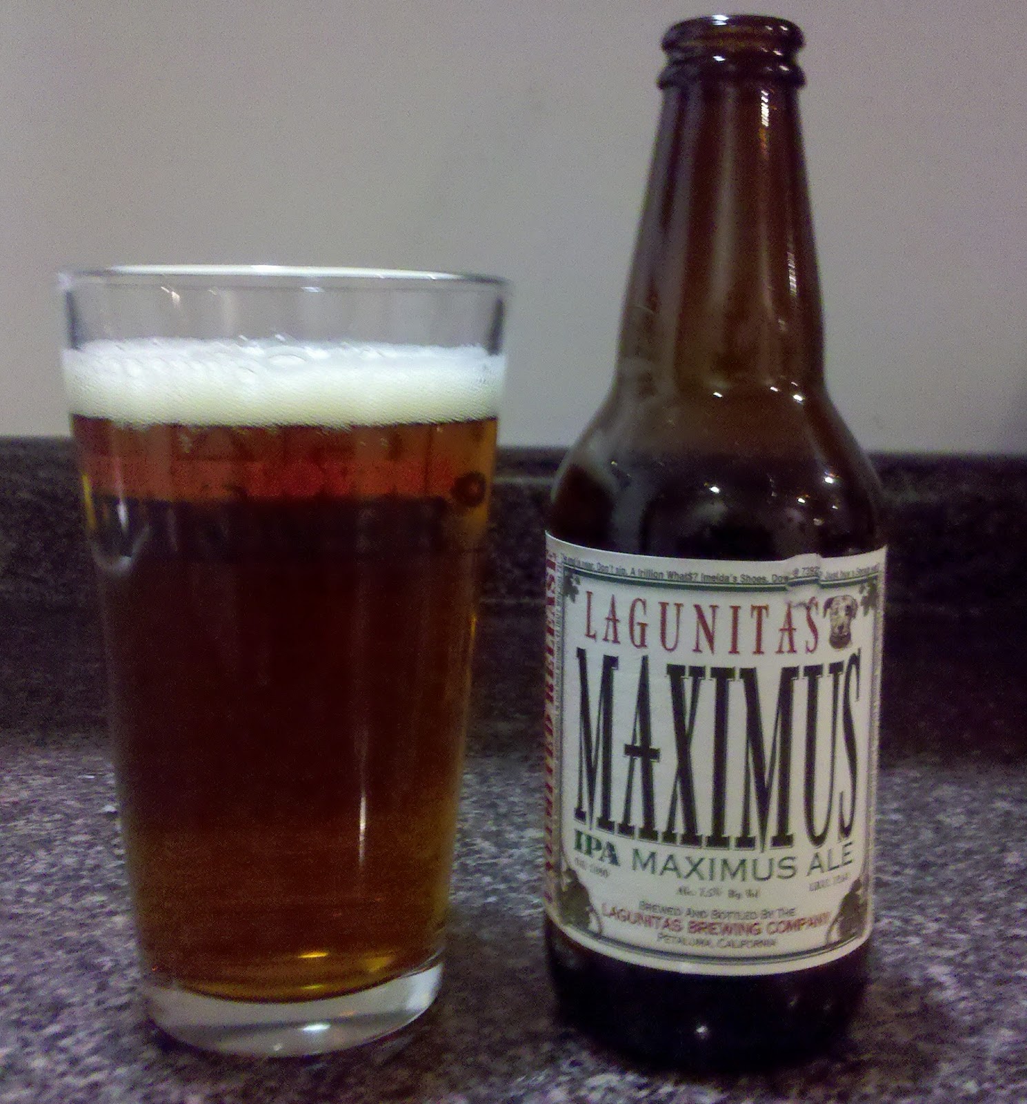Philadelphia Beerdom: Beer Review: Lagunitas Maximus Ale