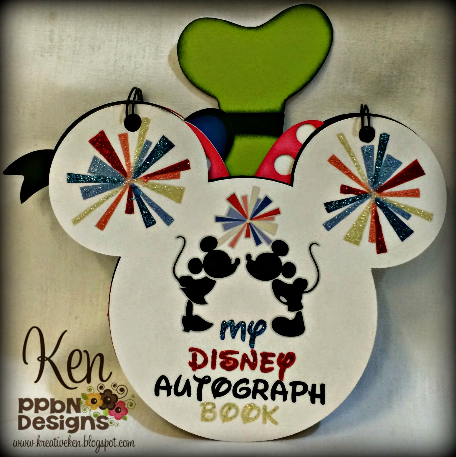 PPbN Designs Blog: DISNEY AUTOGRAPH BOOK