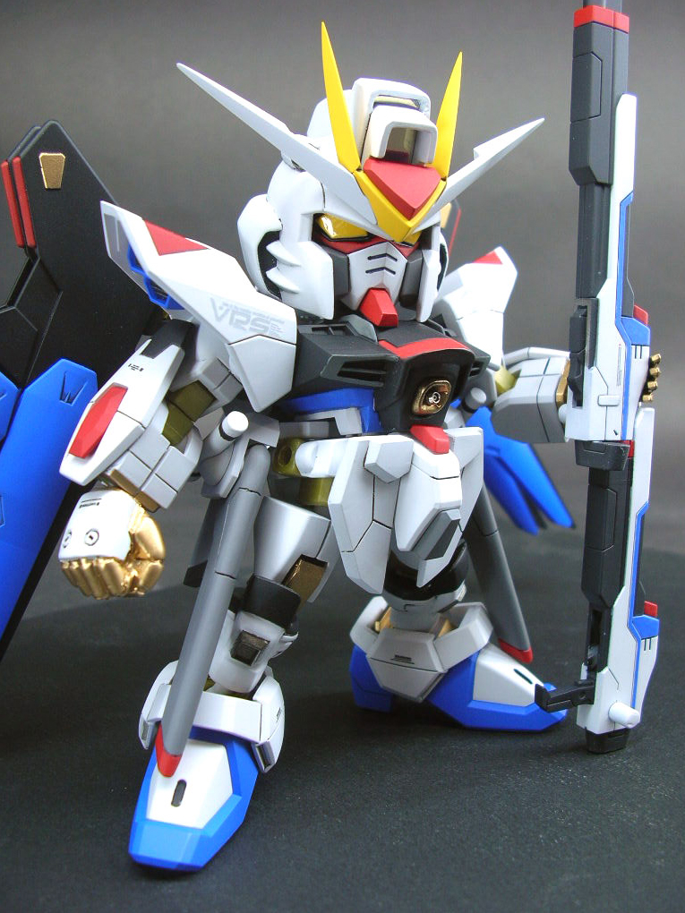 GUNDAM GUY: SD Strike Freedom Gundam - Customized Build