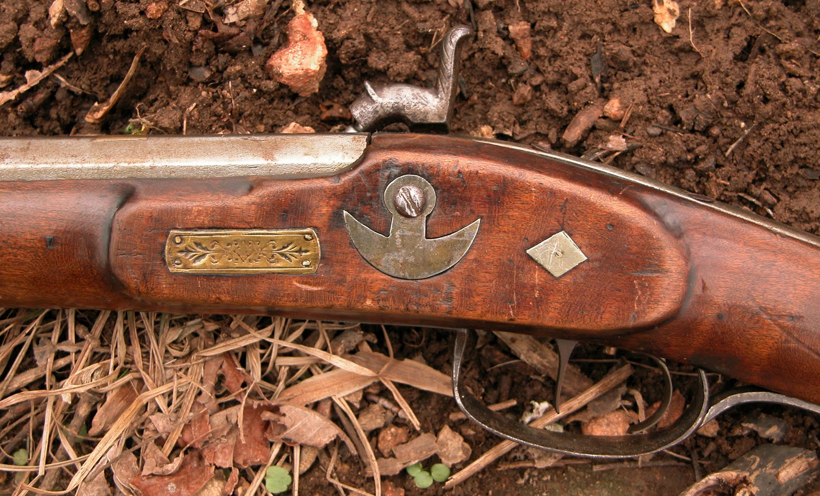 Contemporary Makers: Antique Gun with Metal Decorations