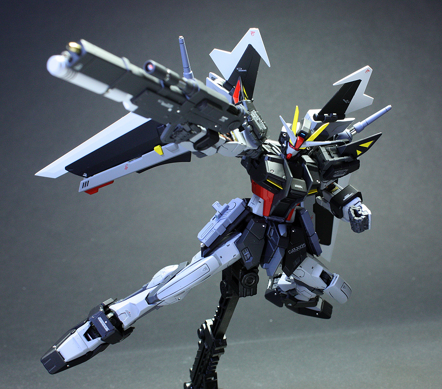 GUNDAM GUY: RG 1/144 Strike Noir Gundam Conversion Built