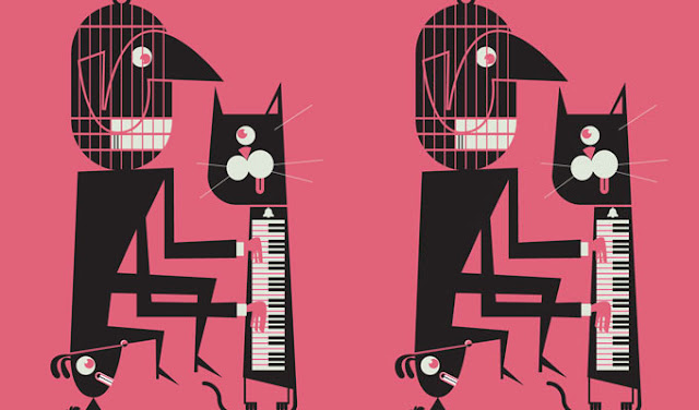 Victoria Quarter: Yorkshire born artist Mick Marston at Harvey Nichols