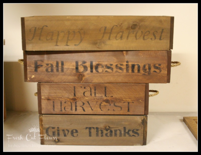 Fresh Cut Flours: So, I built a little box...