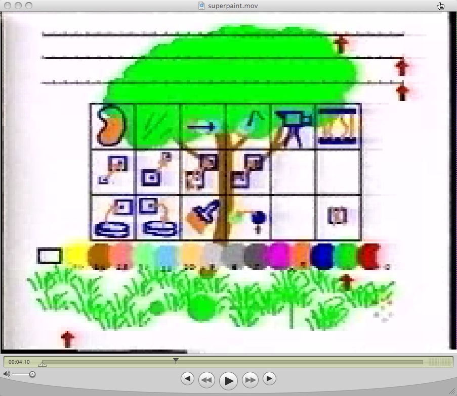 Computer Paint Tool Research Project: Richard Shoup SuperPaint Demo