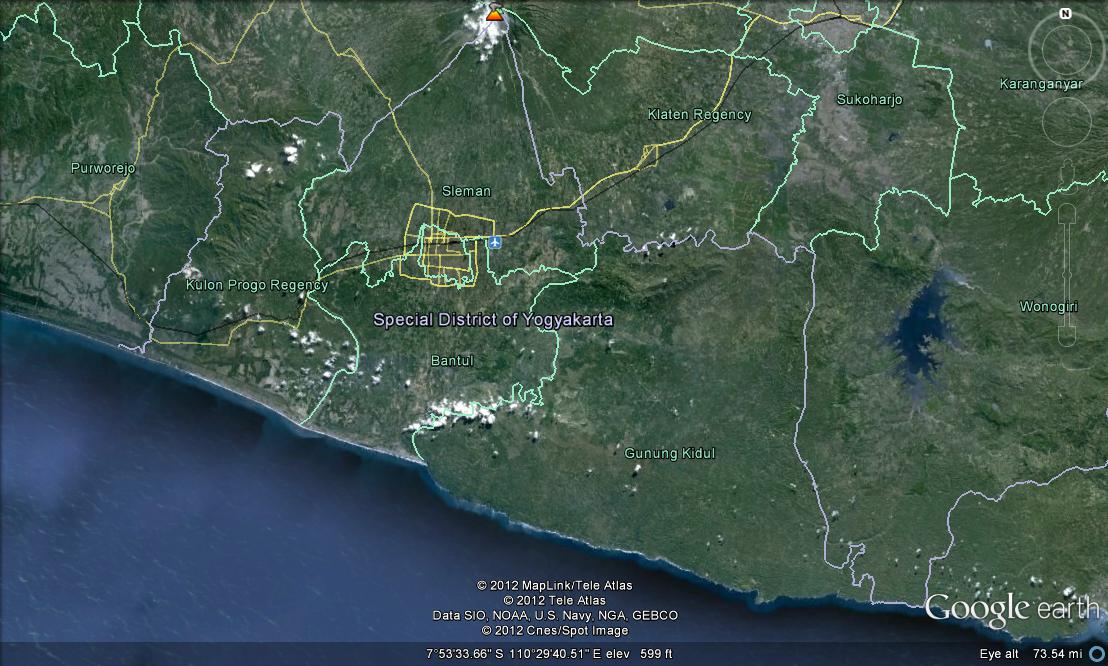 BLOG PETA DAERAH: Peta Provinsi Daerah Istimewa Yogyakarta