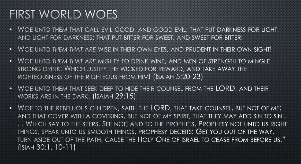 First World Problems and Refugees - The Lower Light