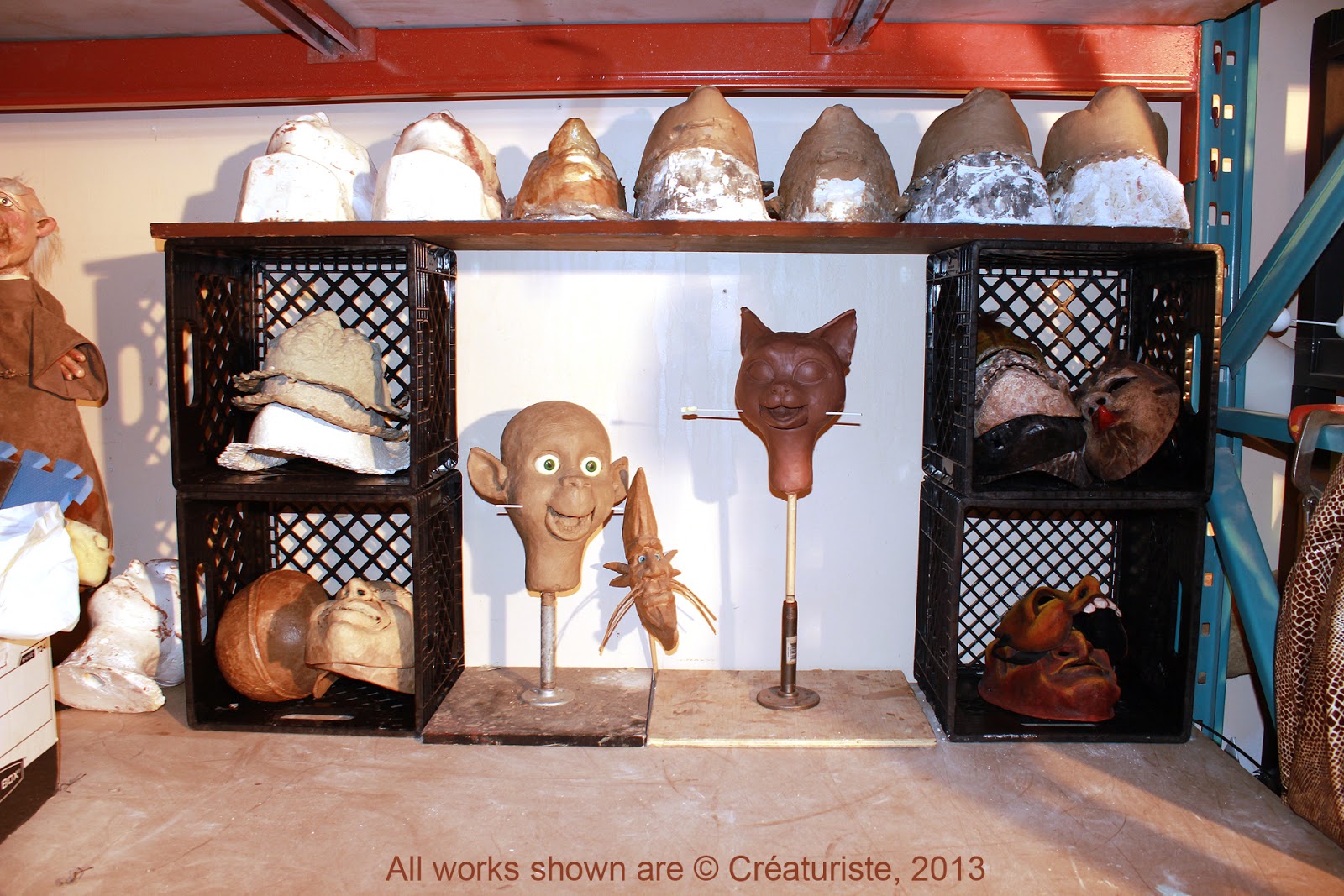 Creaturiste's Laboratory: Studio Space Savers