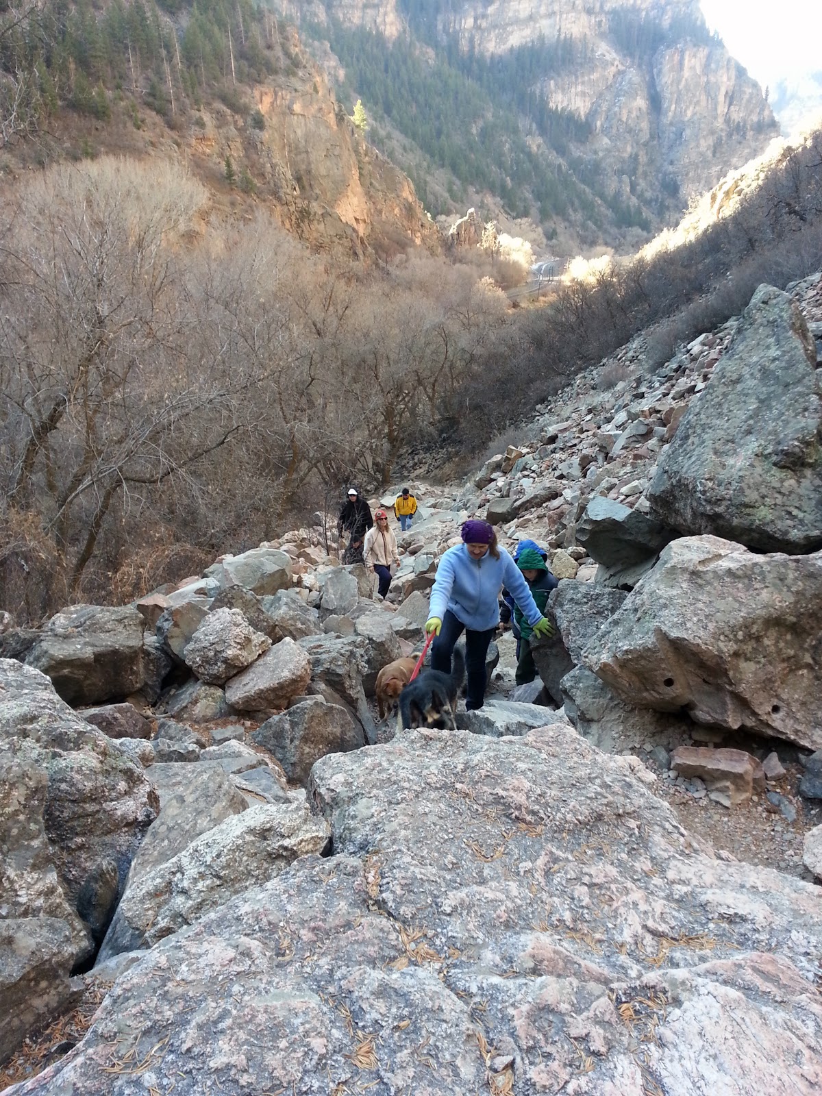 Trekking For Adventure and Fun: "Climb Hanging Lake Trail Thanksgiving ...