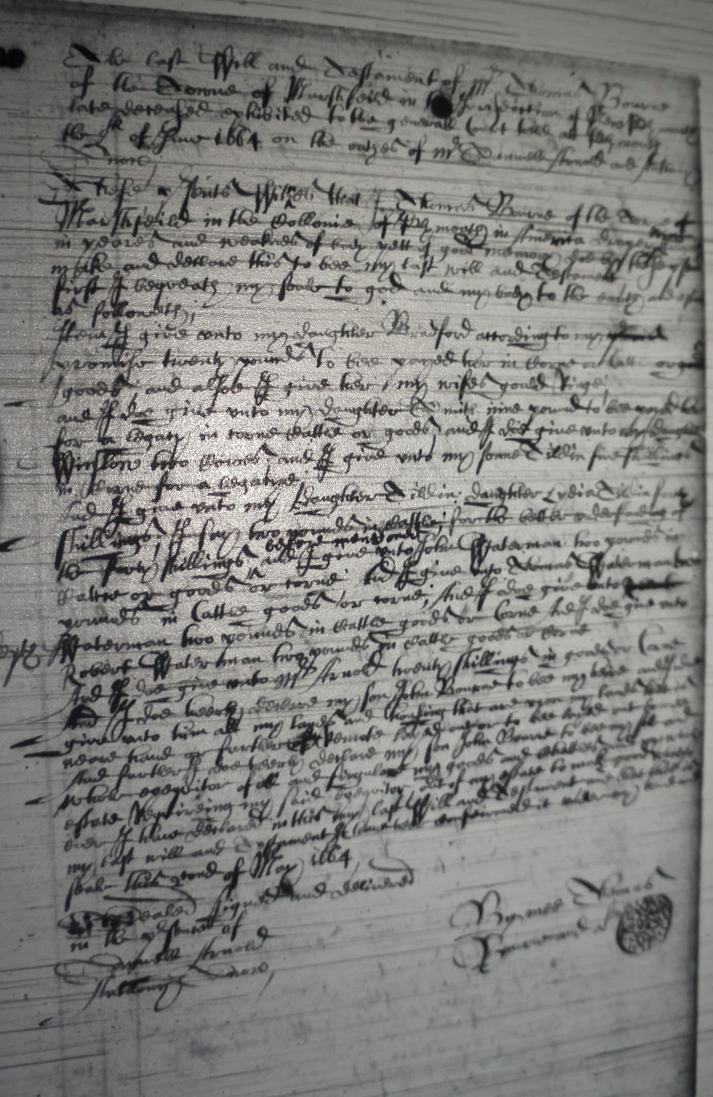 Samuel Griffin Genealogy Blog: Nehemiah Smith and Sarah Anne Bourne