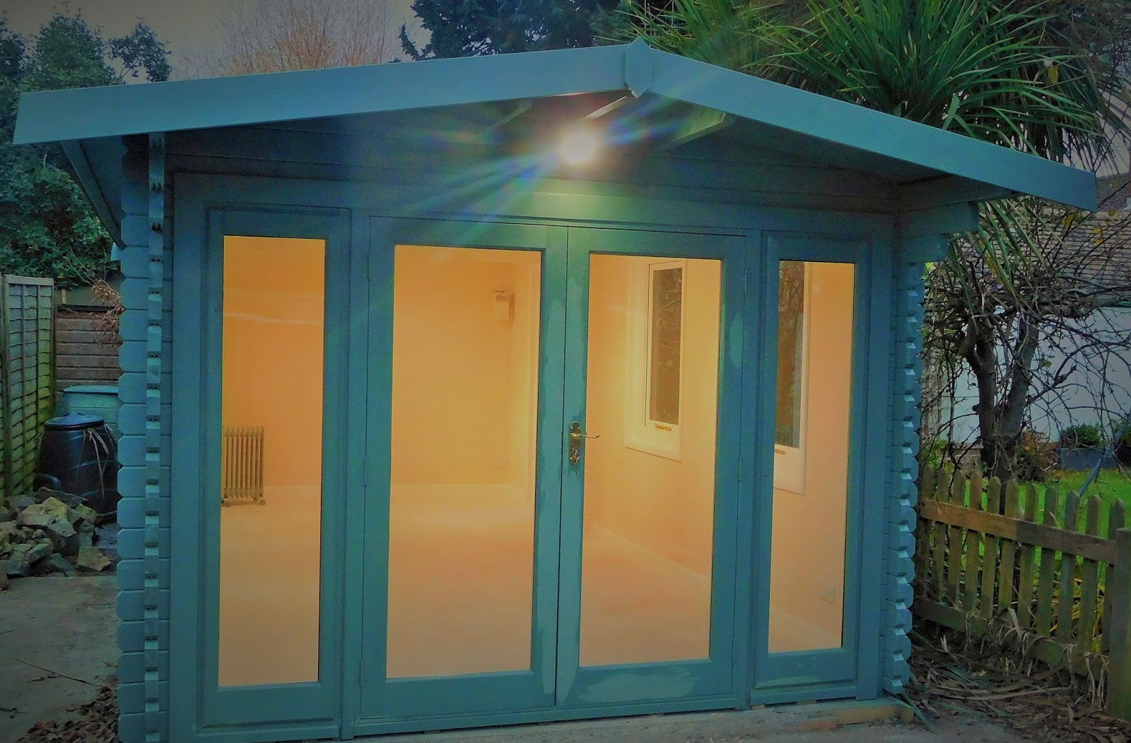 Southwick's Garden offices: INSULATED GARDEN STUDIO COMPLETED AT ...