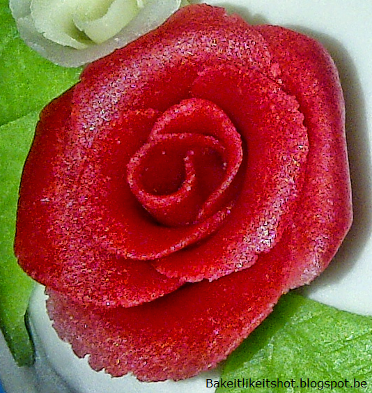 How to: Marsepein roosjes