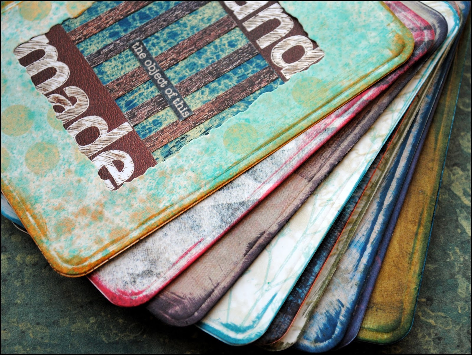 The Altered Page: ATC Ring Book