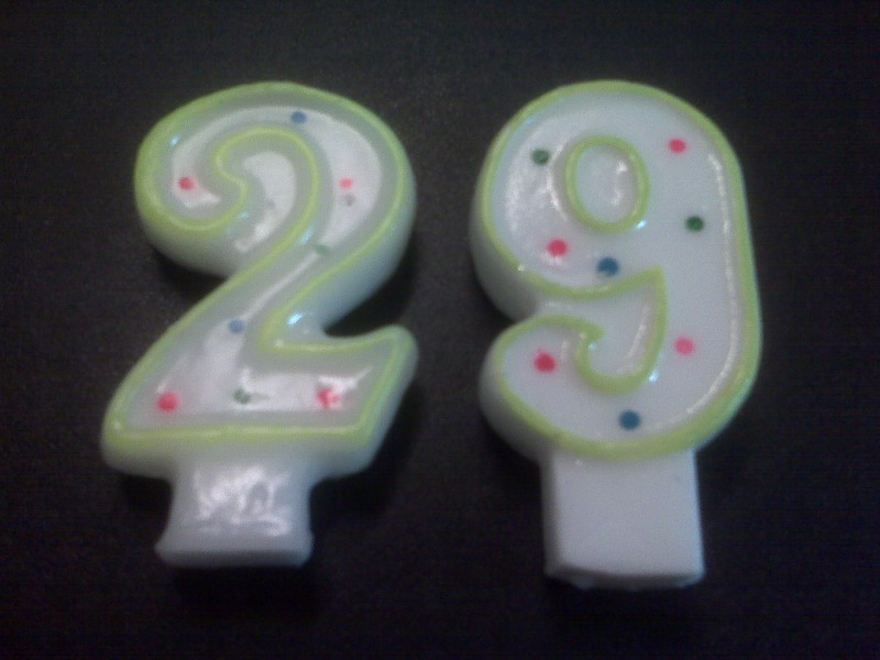All About G: 29 Candles