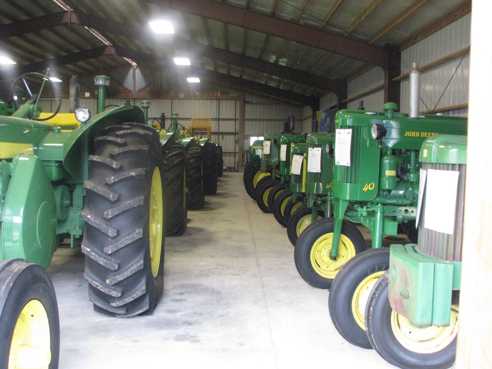 Preussless Pathways: John Deere Green and Strawberry Red