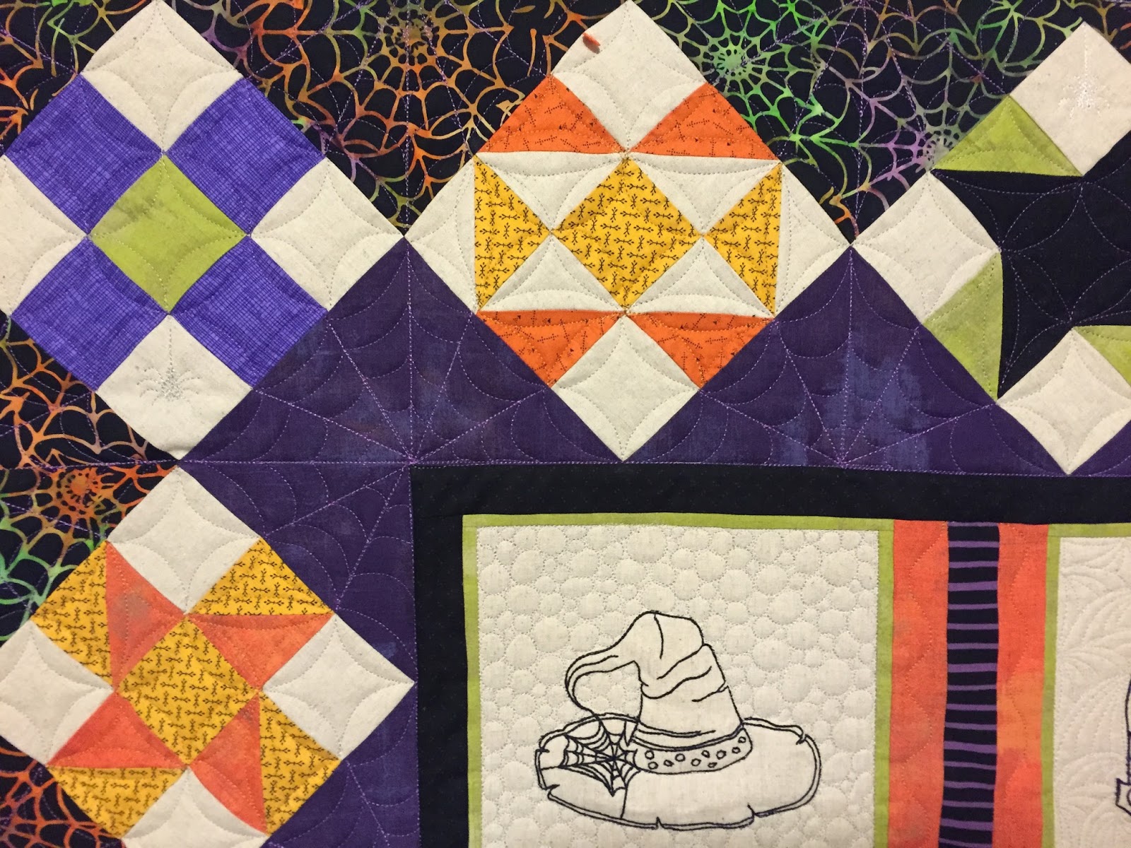 Mel's Halloween Quilt