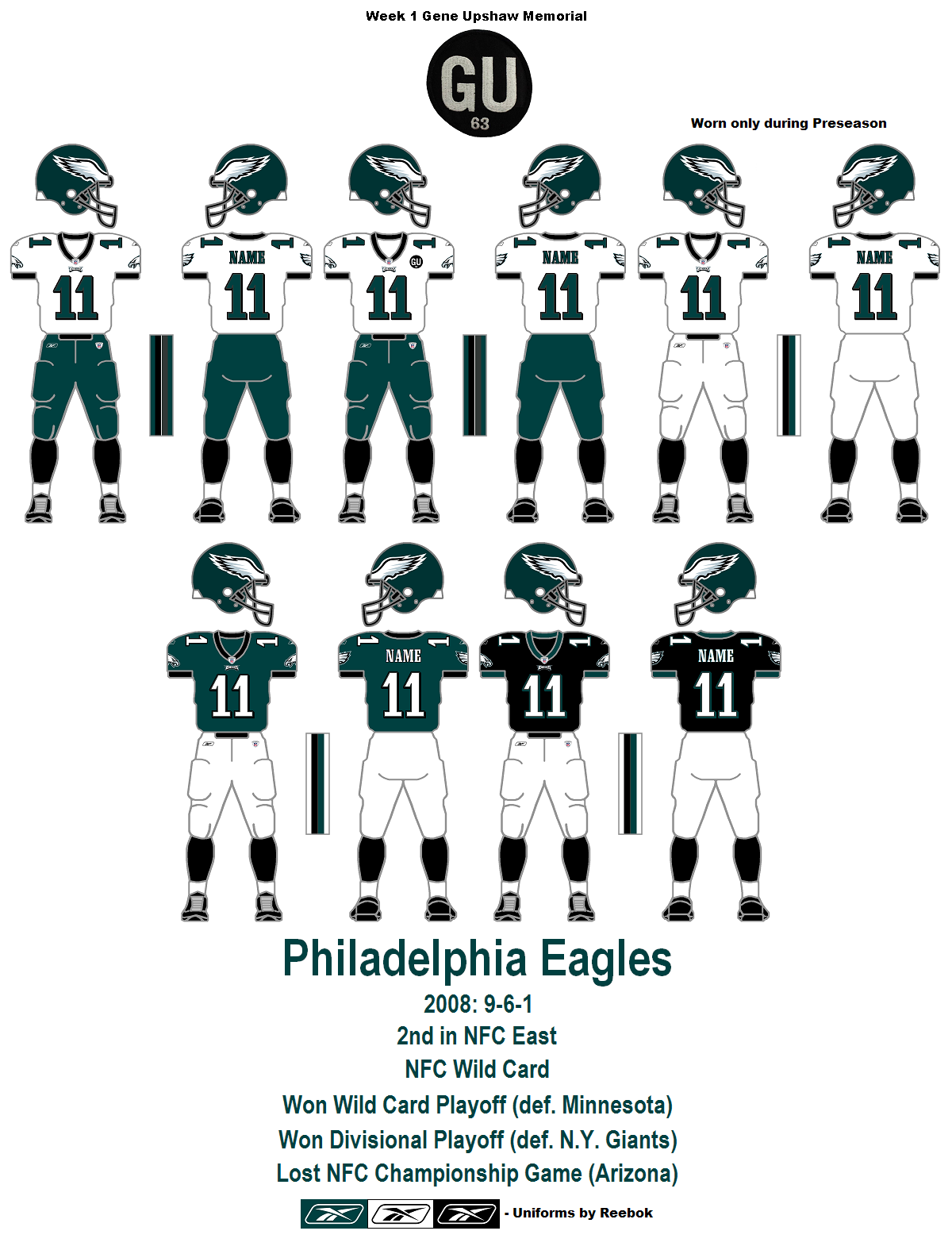 Bill's Update Blog: 2000-11 Philadelphia Eagles