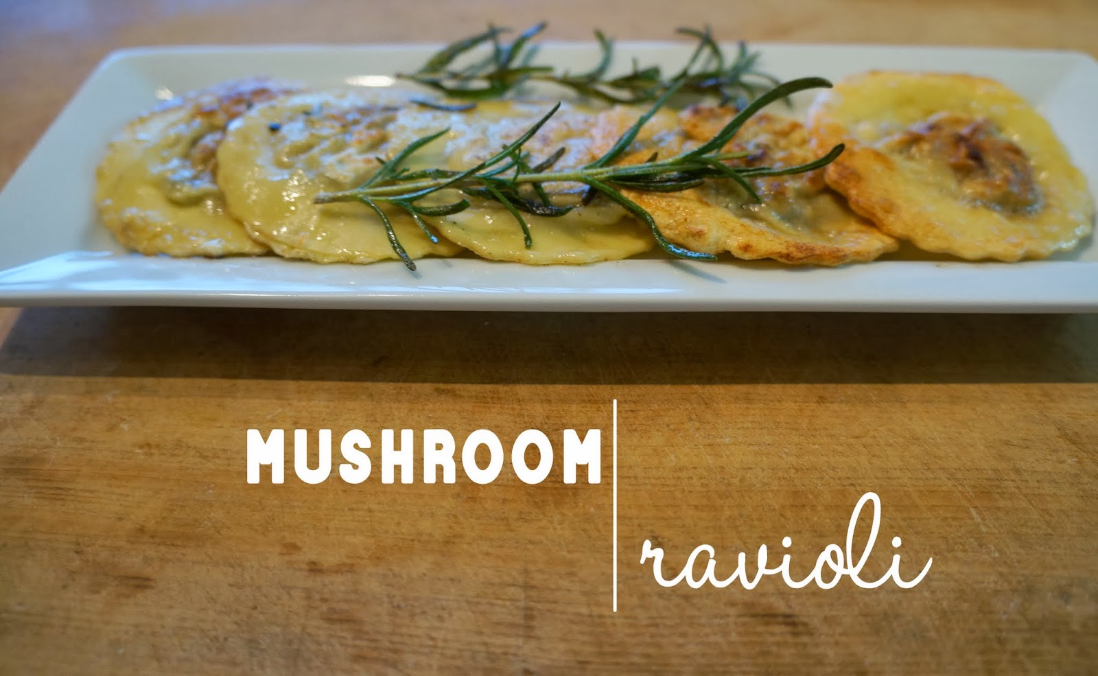 Mushroom Ravioli