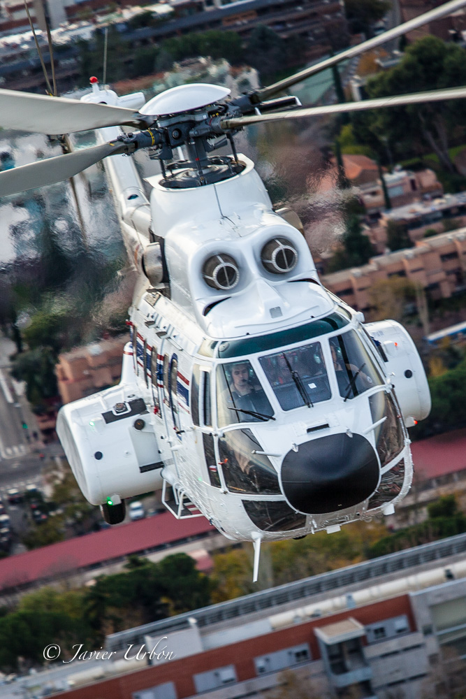 URBONETI: HELICÓPTERO SUPER PUMA VIP DEL ALA 48 DE LAS FUERZAS AÉREAS