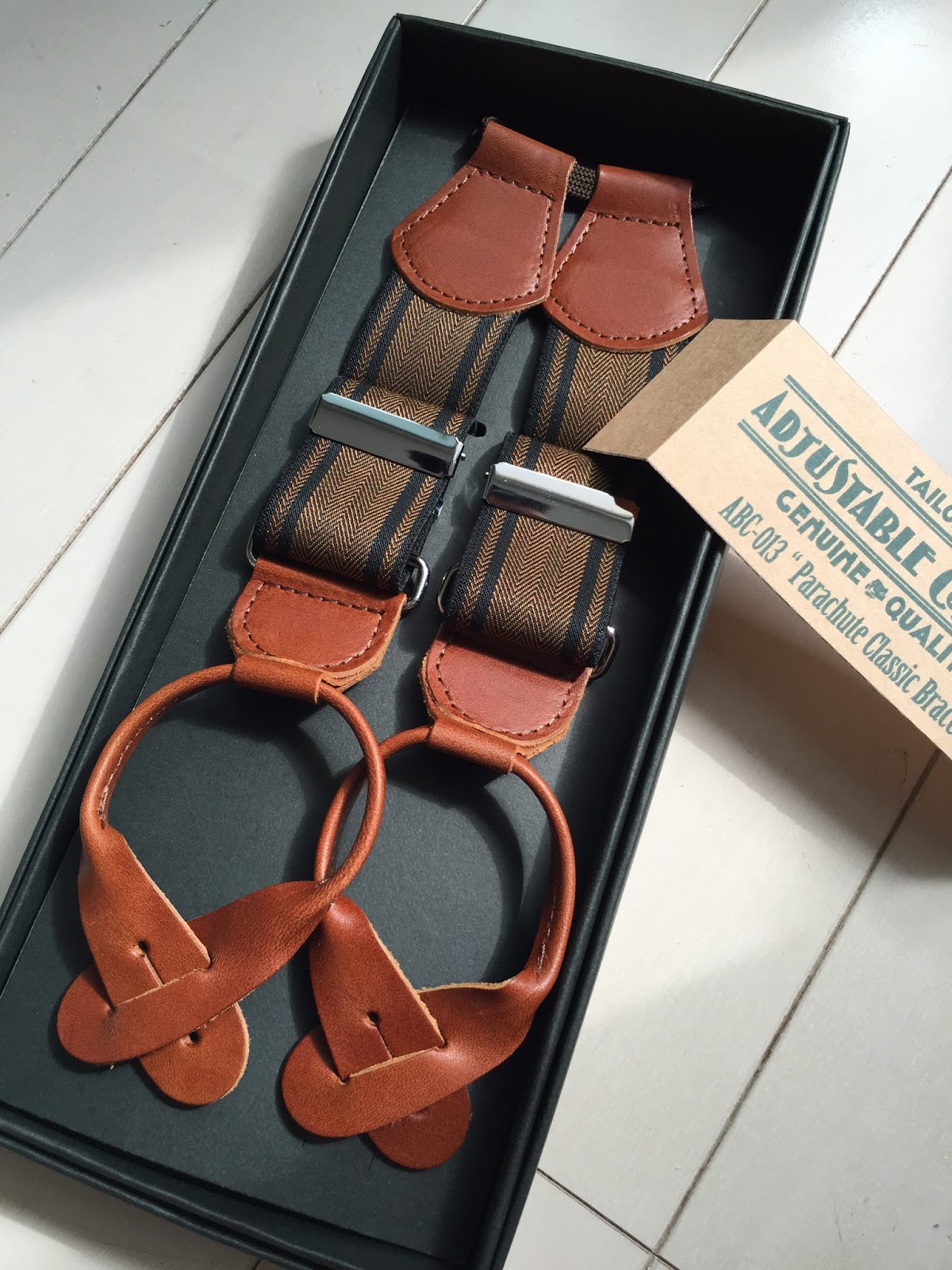 ADJUSTABLE COSTUME: “ Tape End Classic Braces” & “ Parachute Classic ...