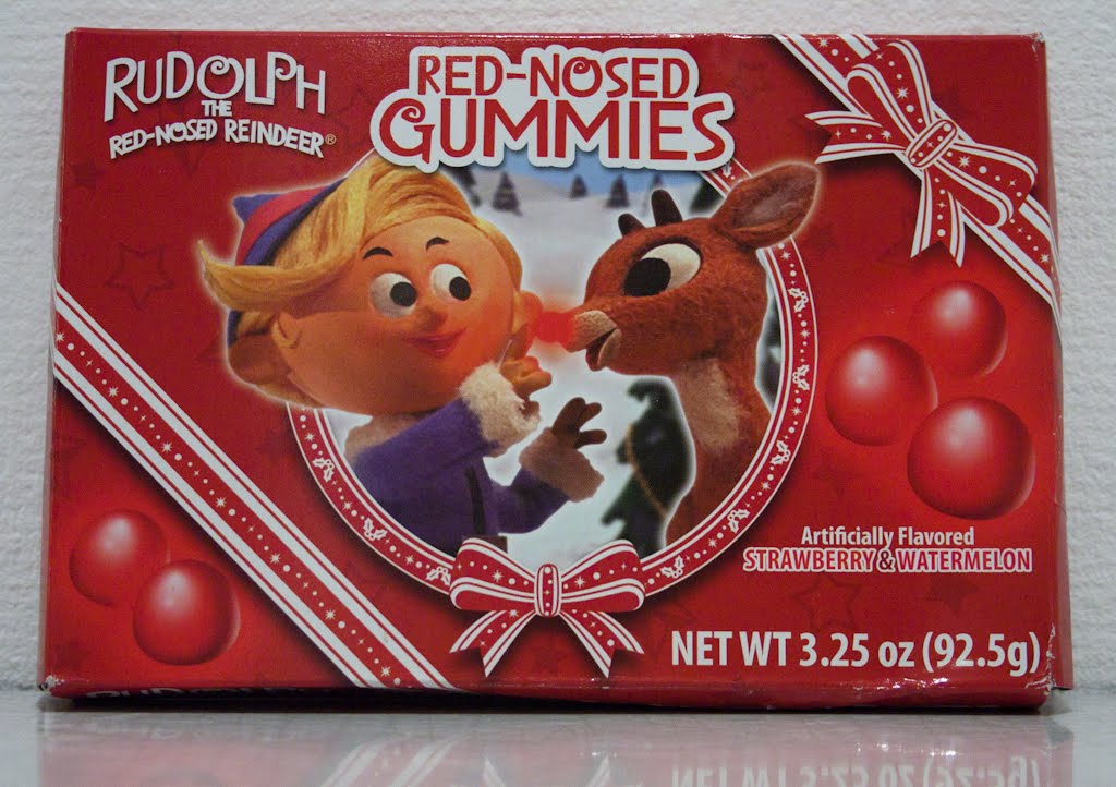 Candynstuff: Rudolph The Red-Nosed Reindeer Red-Nosed Gummies