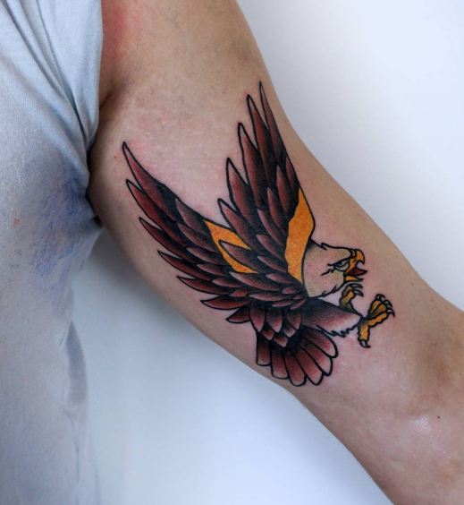 50+ Unique Bird Tattoos For Men (2019) Cool, Simple & Meaningful ...