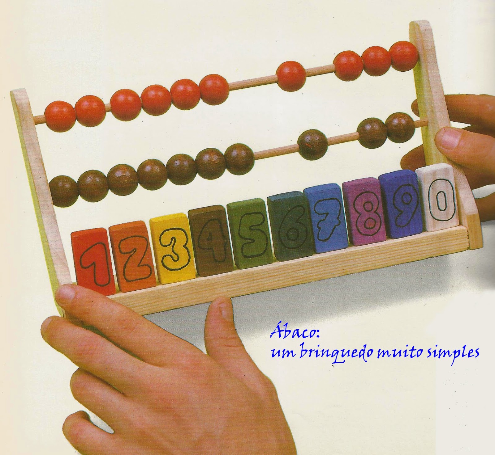 Bem-me-quer: Ábaco, faça você mesmo!