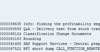 All about SAP: SNOTE