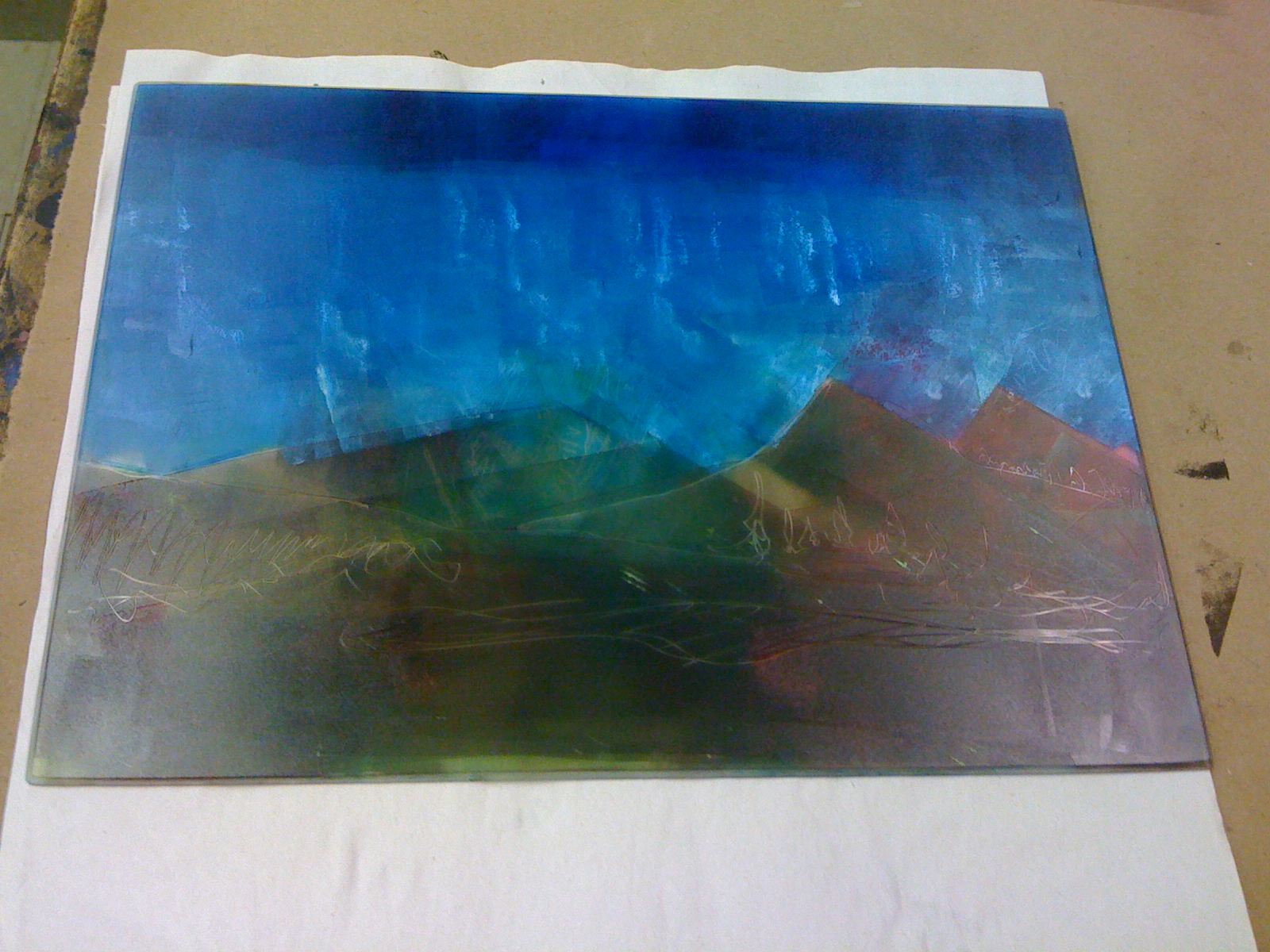 Monotype Printmaking: Monotype Printmaking and Collage