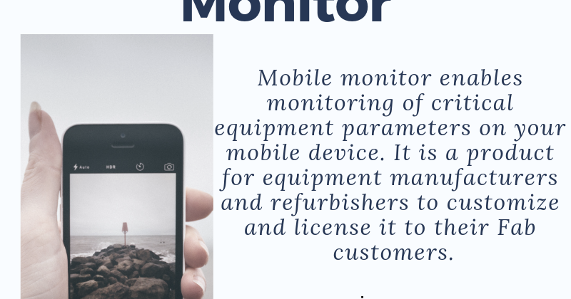 SECS/GEM, GEM300, Smart Factory & Industry 4.0: SECS Mobile Monitor