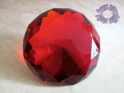 RHOME AROUND THE WORLD: CHINA - Red Lead Crystal Wish Fulfilling Jewel