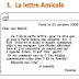 DELF A2 et B1. Un courriel ou lettre amicale.