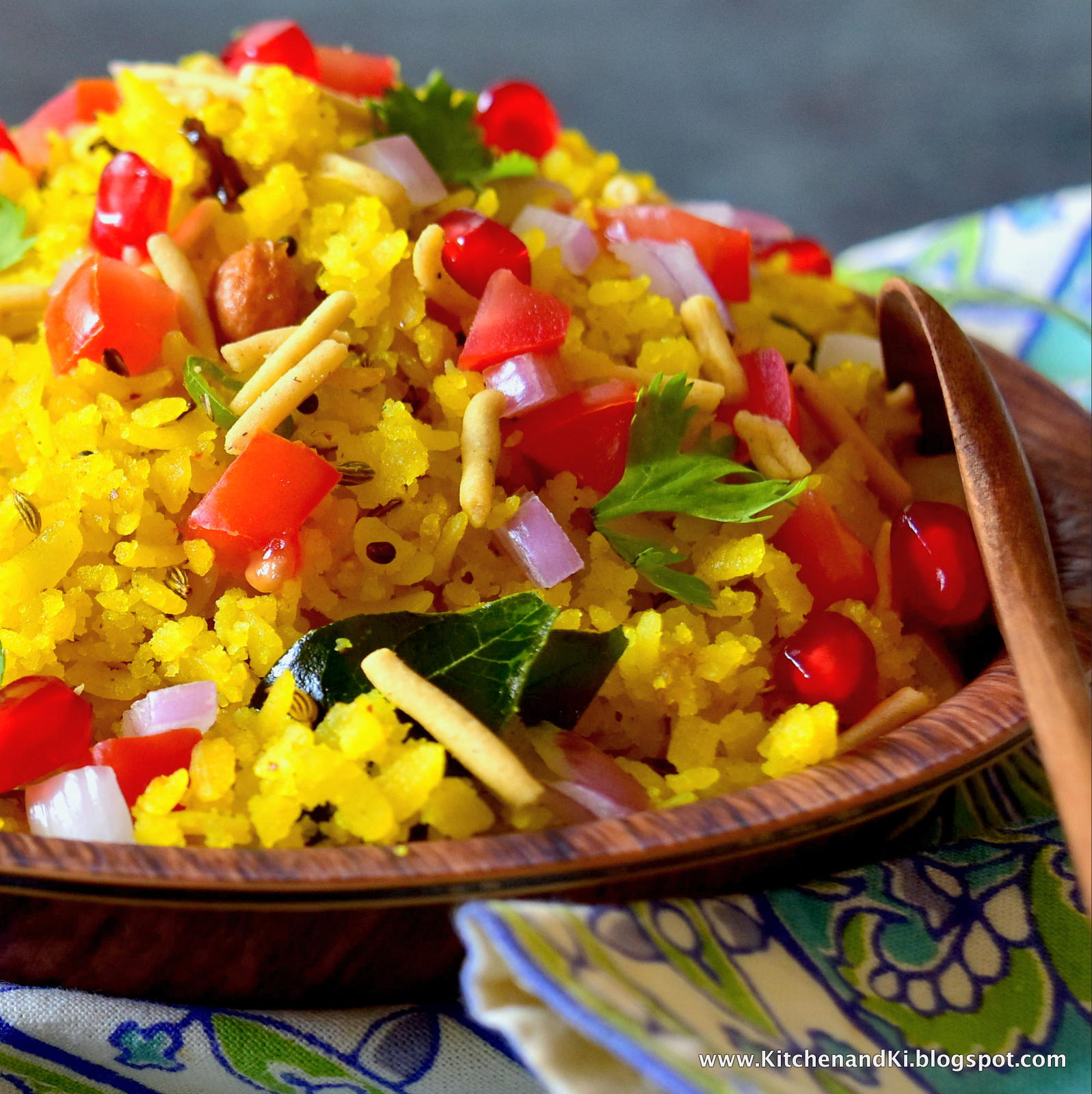 Poha/ Spiced Flattened Rice
