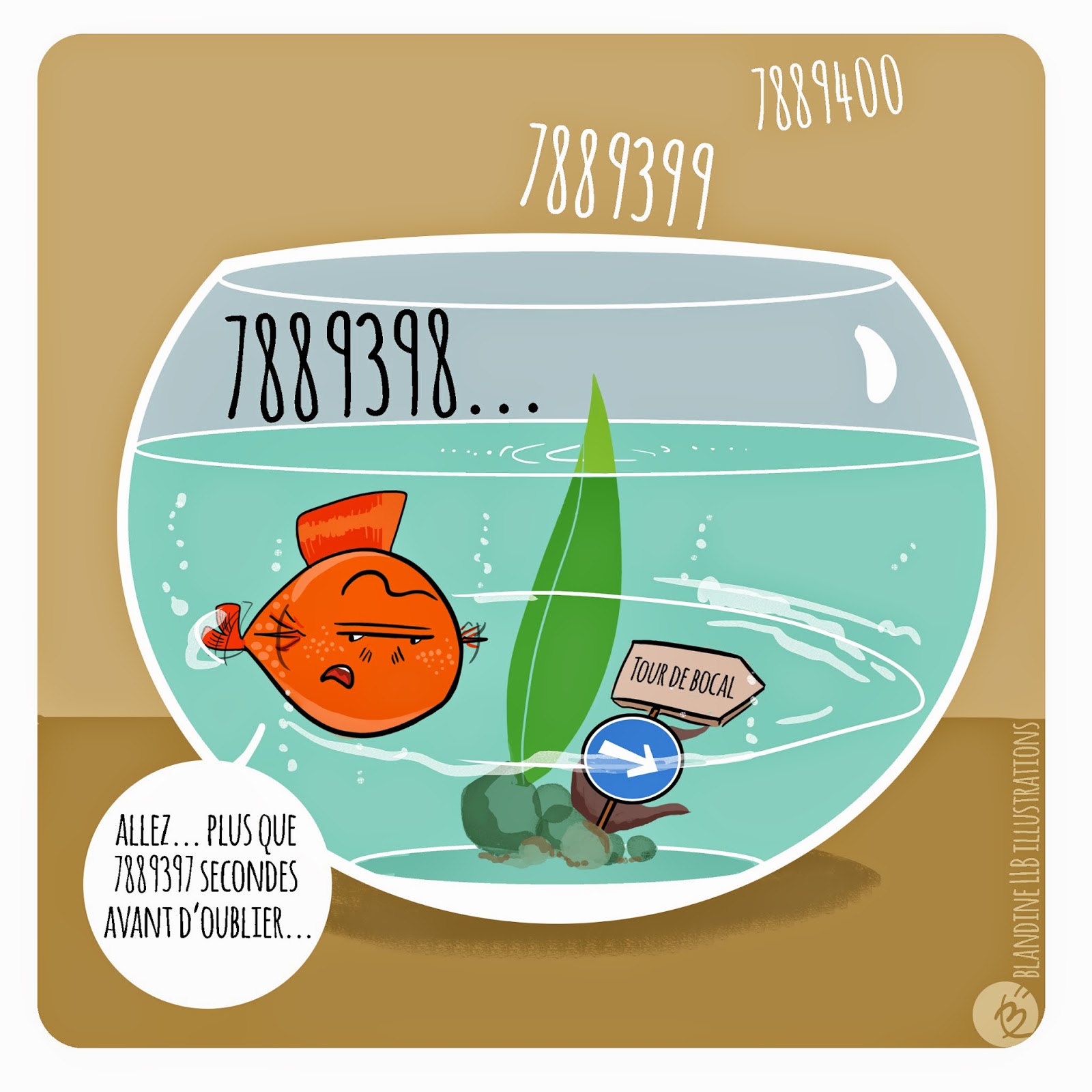 L'info "nature peinture": Une mémoire de poisson rouge