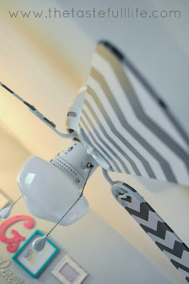 Cheap & Easy Ceiling Fan Makeover {a Tutorial}. - Pretty Real