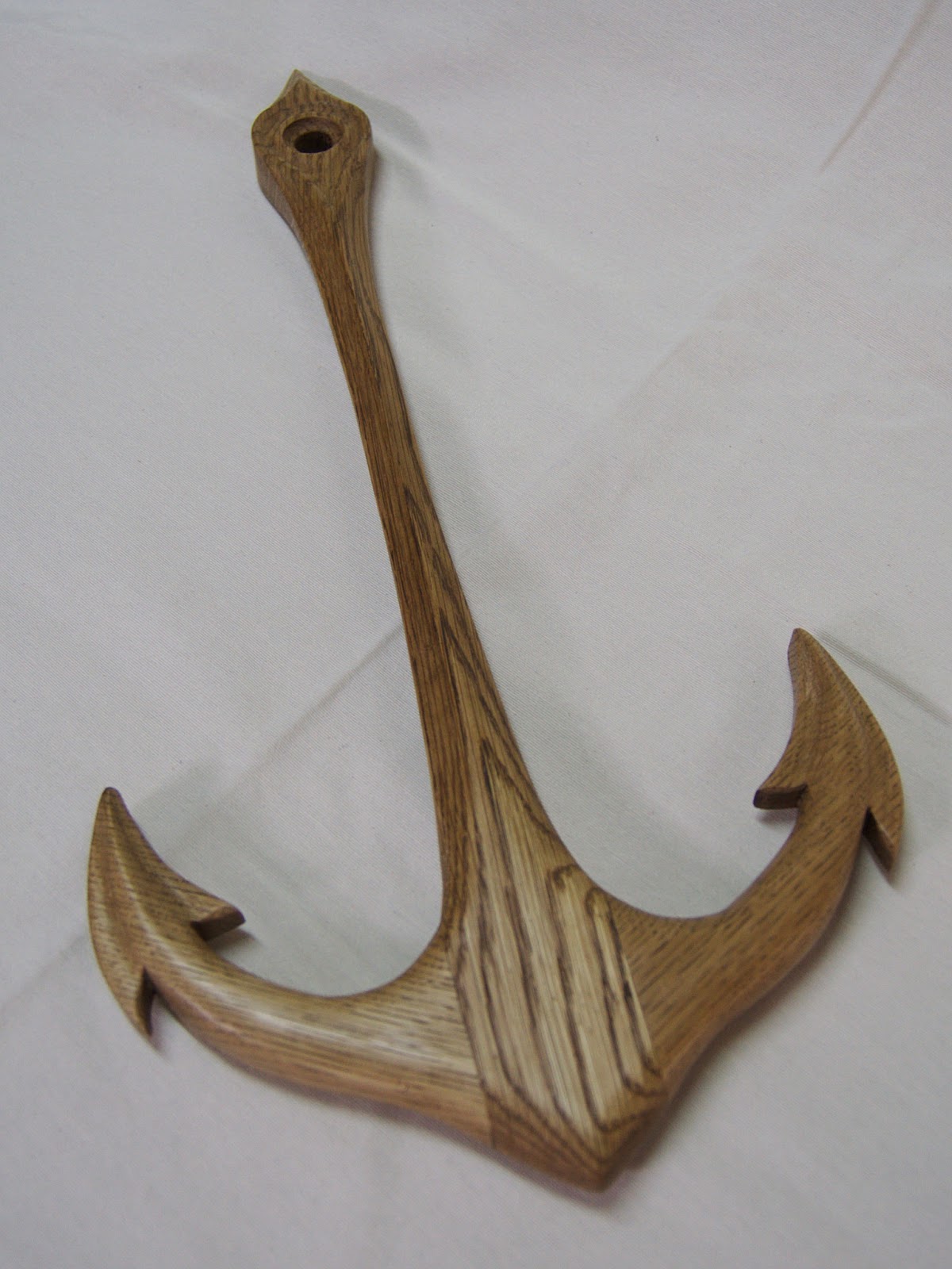 Cousas de madeira: Ancla de madera