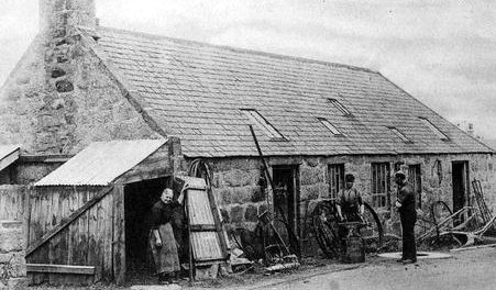 Tour Scotland: Old Photographs Lyne of Skene Scotland