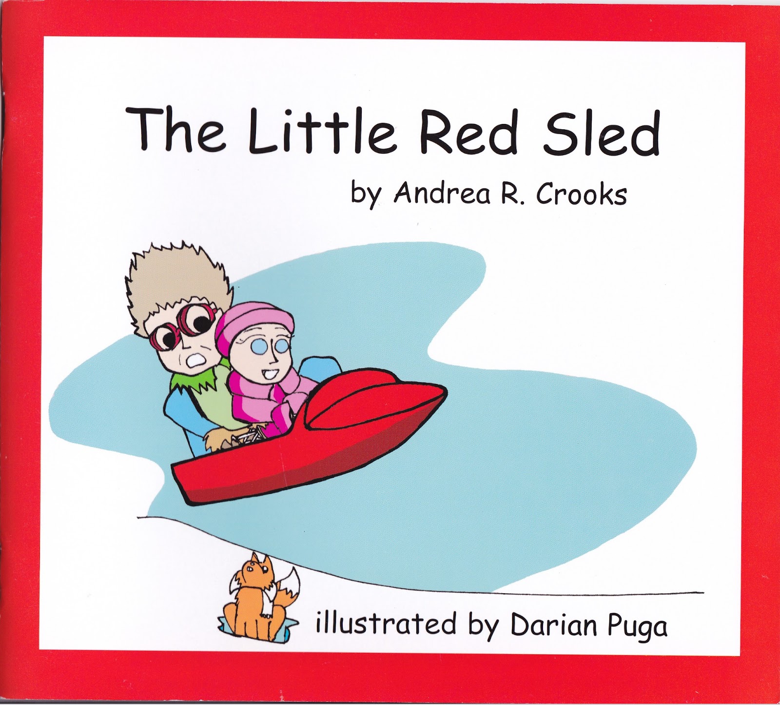 Andrea Crooks Books: The Little Red Sled