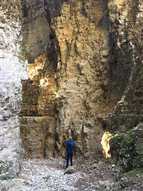 Hans-Örjan: En fin vandring i Imbros-ravinen på Kreta