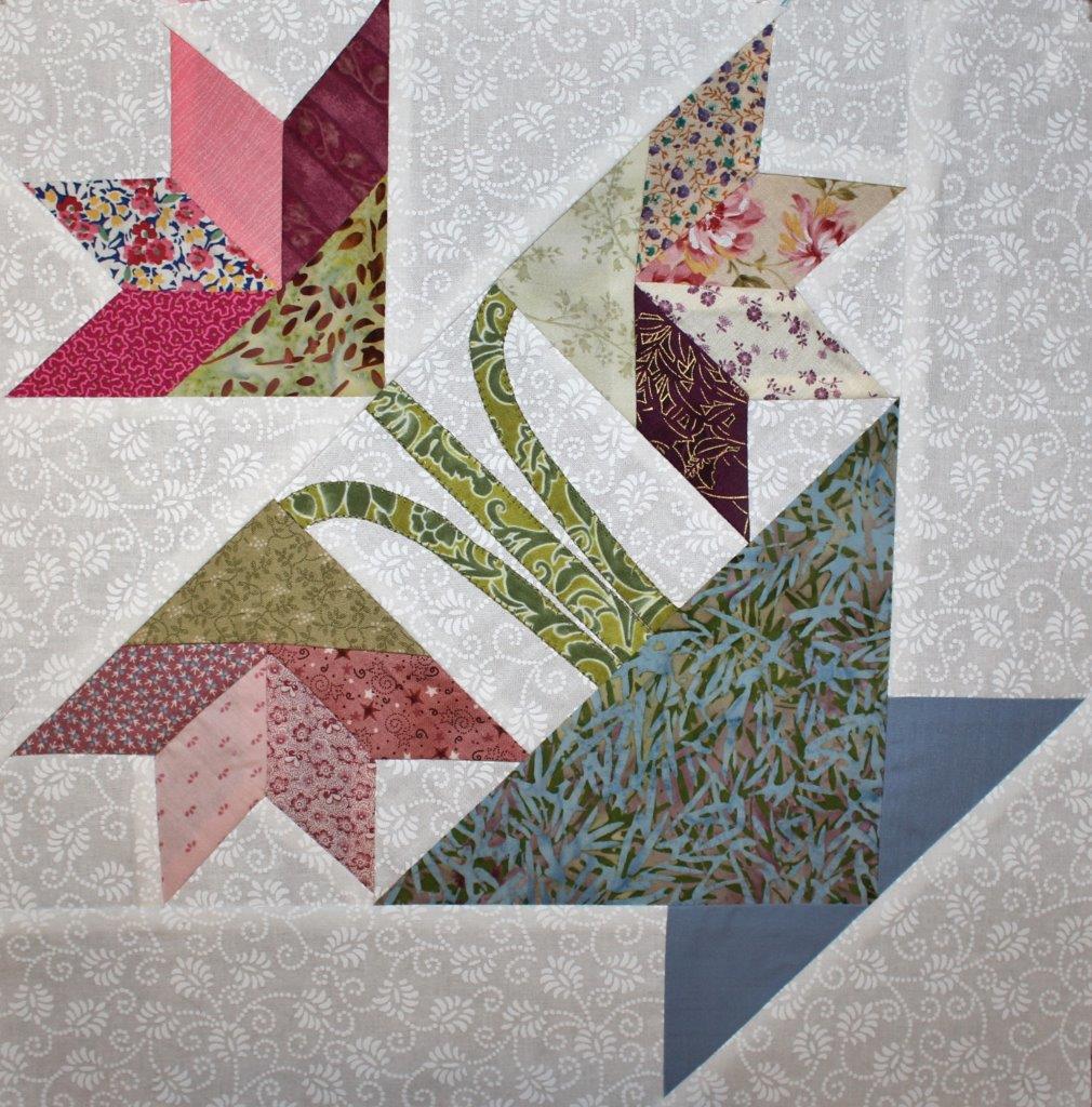 Sarah Lynn's Quilting: Another 7 Carolina Lily Blocks