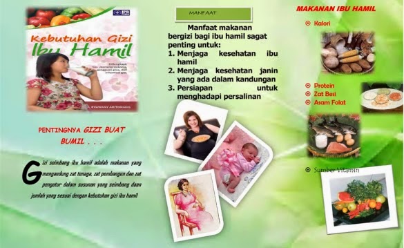 LEAFLET GIZI BUMIL - EBOOK YUFLIHUL KHAIR